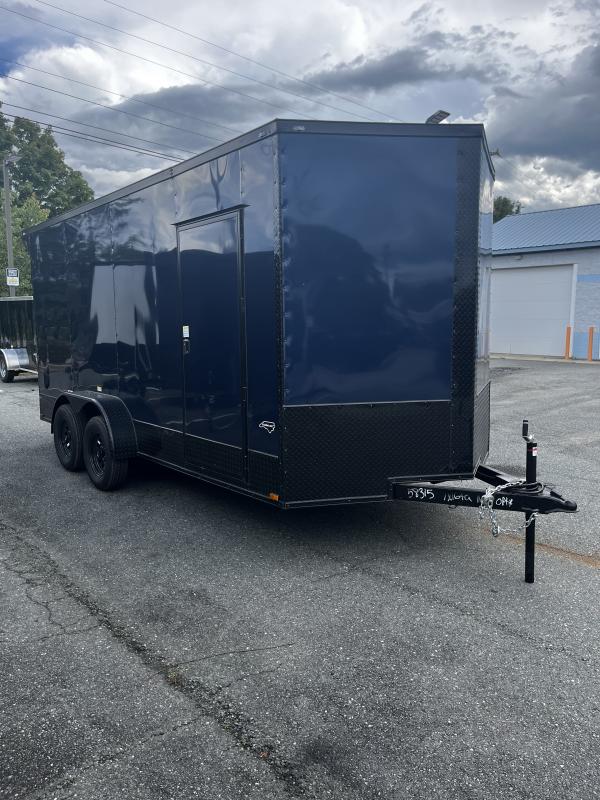 2025 Quality Cargo 716ENCL-TB-DEL-BOP-R-7K Enclosed TA Ramp Slant V ...