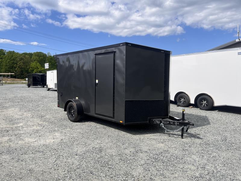 2024 Quality Cargo 712ENCL-C-DEL-BOP-R-3.5K Enclosed SA Ramp Rear Wing ...