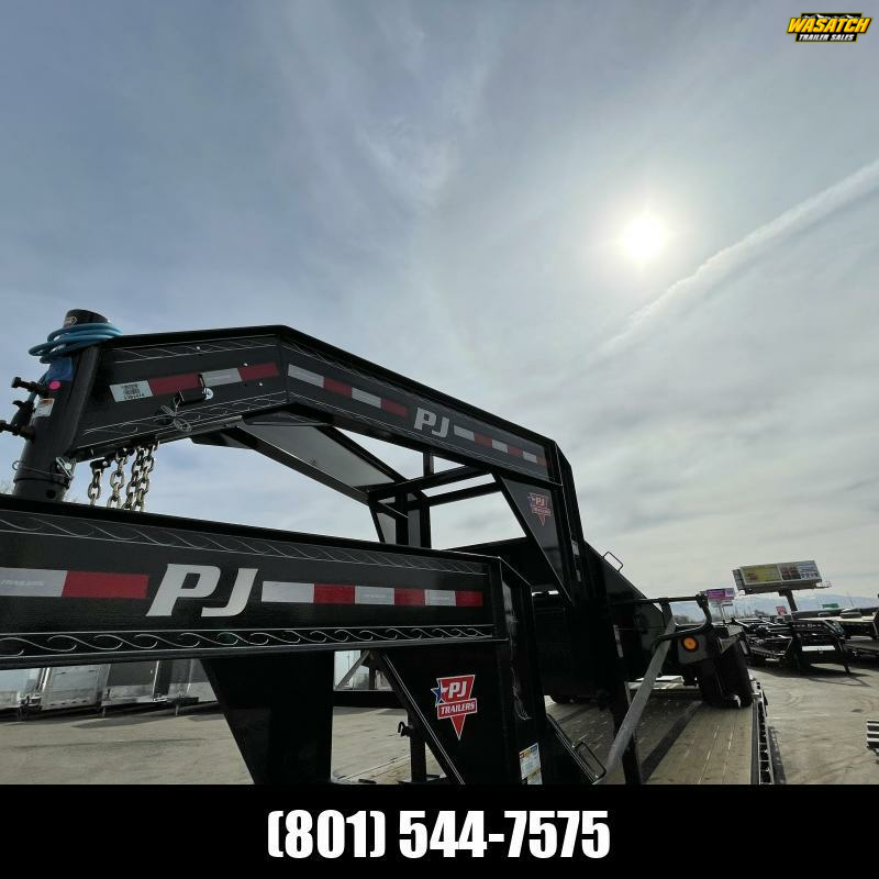 PJ - LDR - 25' - Gooseneck - Flatbed / Flatdeck / Equipment Trailer in ...
