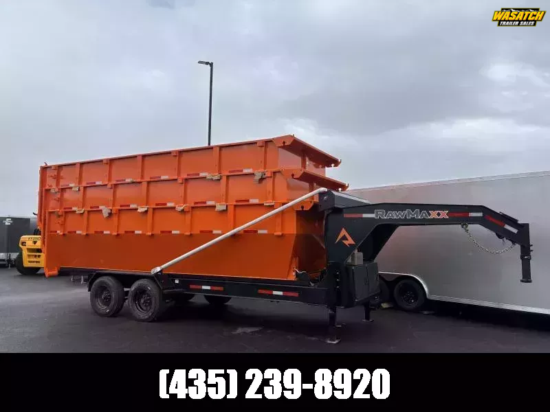 RawMaxx 7X20 RDX ROLL OFF BIN Dump Bin in Hurricane, UT | Trailer Trader