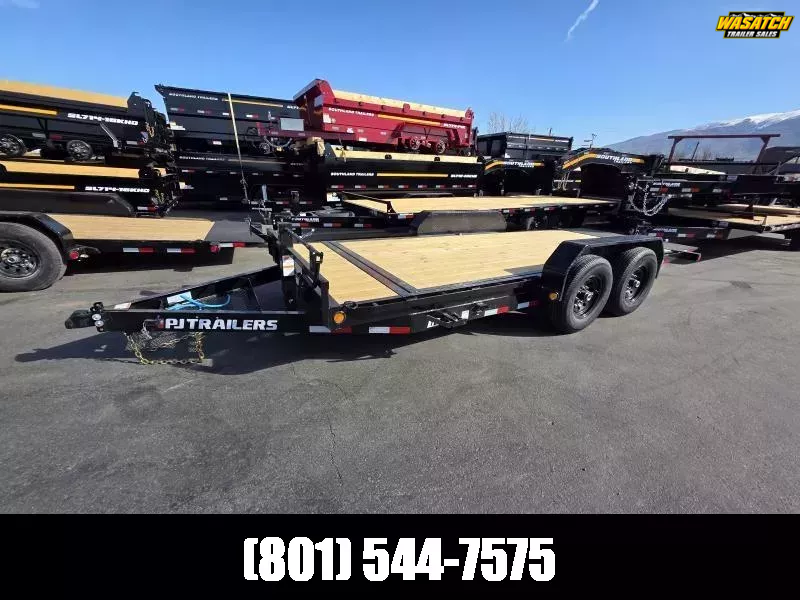 2026 PJ Trailers 18' T6 Tilt 14K Equipment Flatbed Trailer in Layton ...