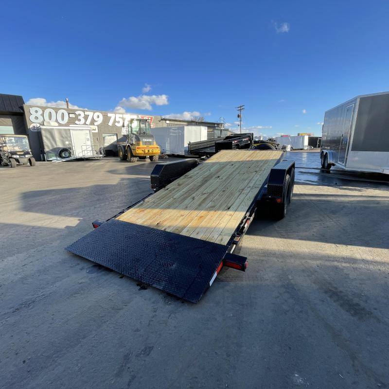 2022 PJ Trailers 16' T6 Tilt Flatbed Trailer | Wasatch Trailer Sales ...