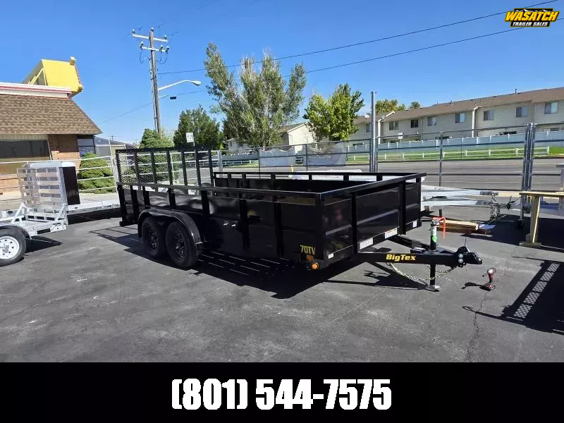 2026 Big Tex Trailers 7X16 Vanguard Landscape Utility Trailer in Layton ...