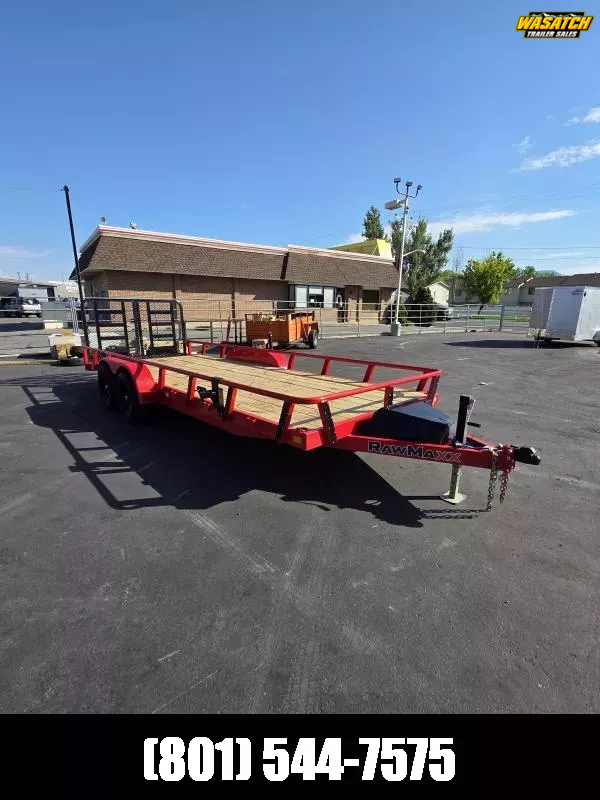 2026 RawMaxx 7X20 UTX HD Split Gate Utility Trailer in Layton, UT ...