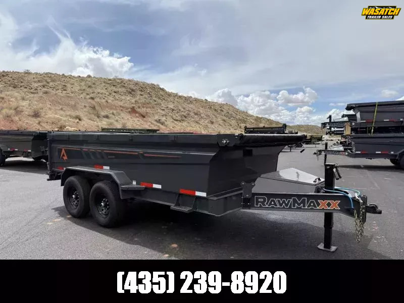 RawMaxx 7x14 GDX General Duty 13lb I-Beam Dump Trailer in Hurricane, UT ...