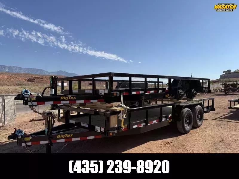 Big Tex Trailers 7X18 14K 14PI HEAVY Equipment Trailer in Hurricane, UT ...