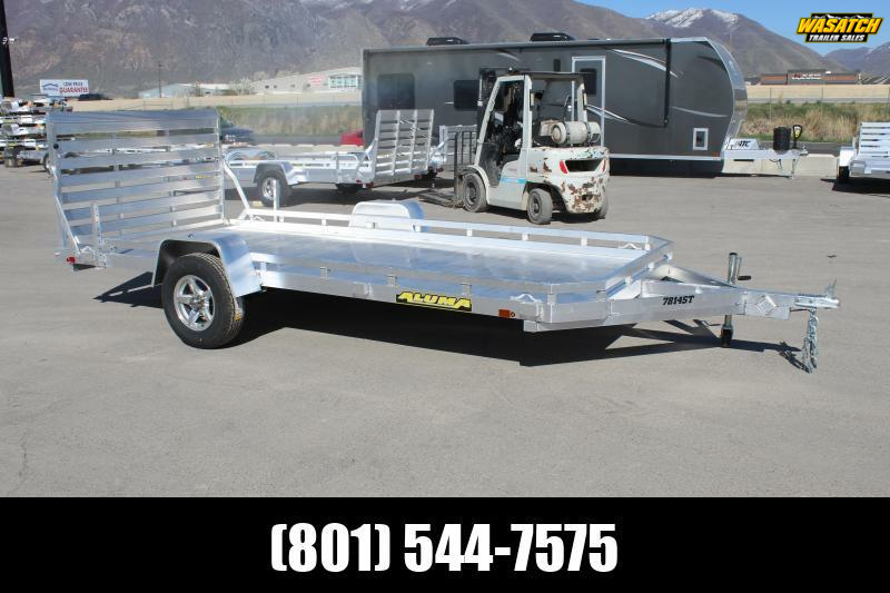 Aluma 7814ST Aluminum Utility Trailer in Layton, UT | Trailer Trader