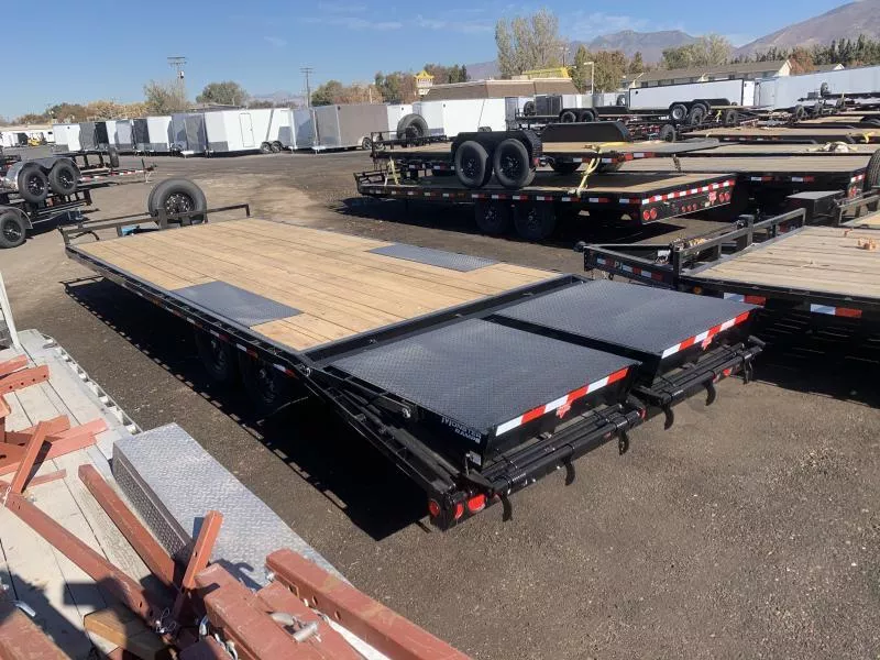 2026 PJ Trailers 24' F8 Deckover Flatbed Trailer in Layton, UT ...
