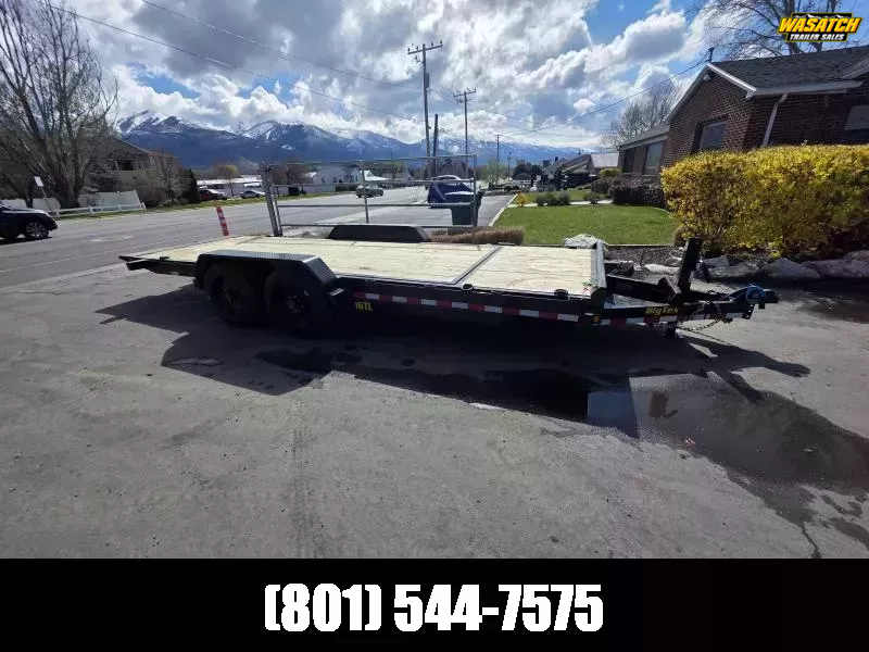 2026 Big Tex Trailers 7X20 TL 16K Flatbed Equipment Tilt Trailer ...