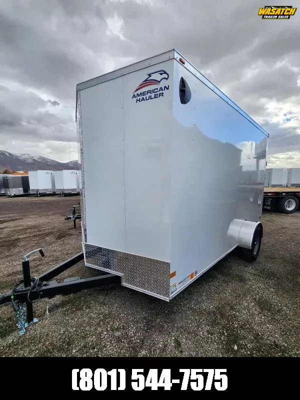 2026 7X12 Arrow Deluxe American Hauler Enclosed Cargo Trailer in Layton ...