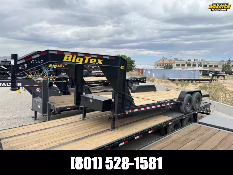 Big Tex Trailers 7x22 14TL Heavy Duty Tilt Bed Equipment Trailer in ...