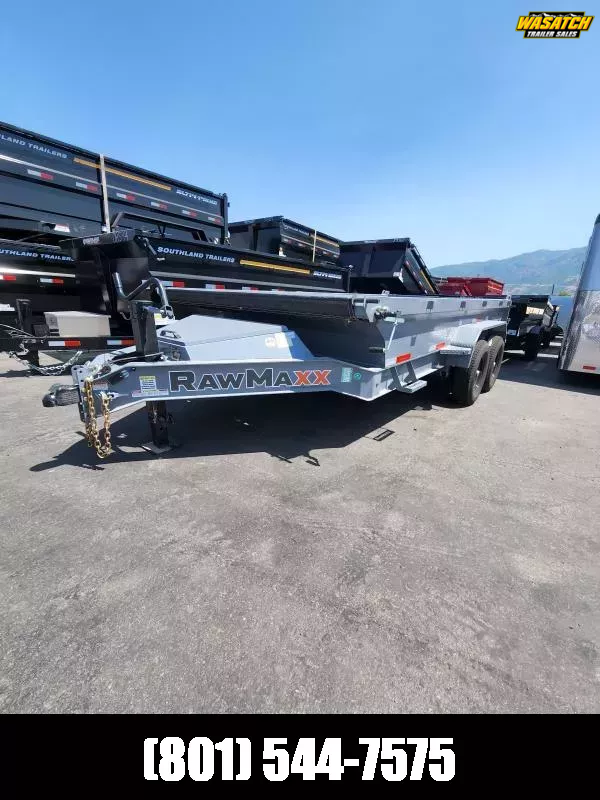 2025 RawMaxx 7X14 GDX Dump Trailer in Layton, UT | Trailer Trader