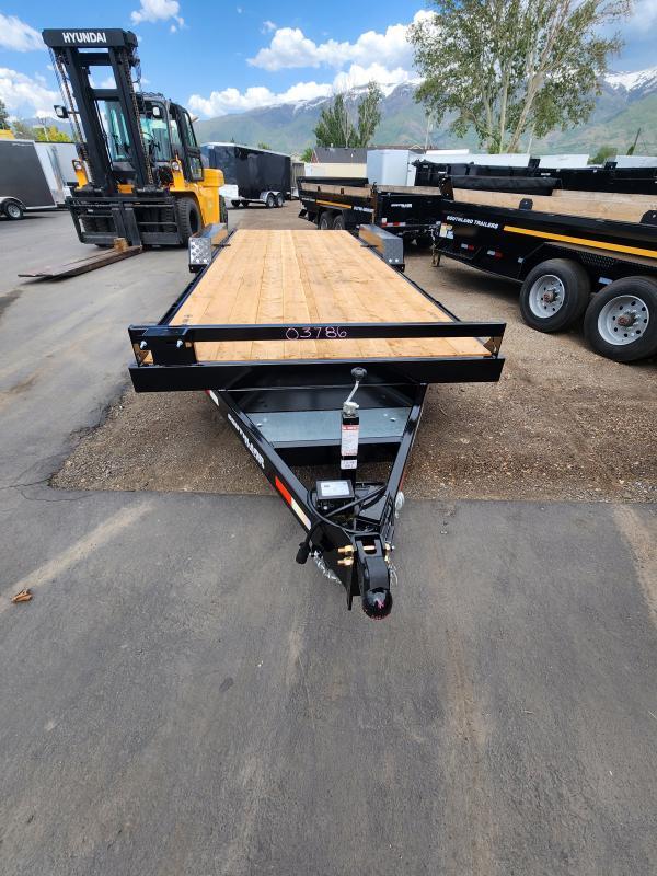 2025 Southland Trailers 7x18 +2 Lowboy Flatbed Utility Trailer in Layton, UT | Trailer Trader