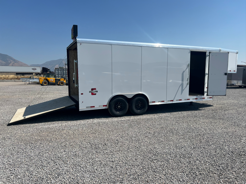 Charmac Trailers 8.5x28 Commercial Duty Gooseneck Cargo / Enclosed ...