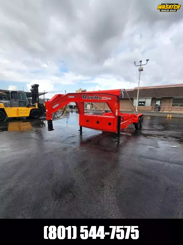 2026 RawMaxx 16' RDX Gooseneck Roll-Off Dump Trailer in Layton, UT ...