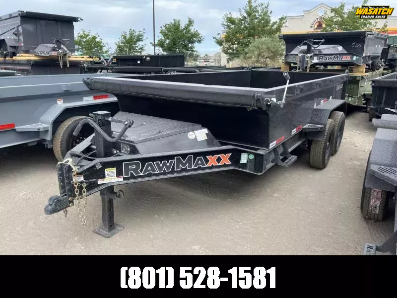 RawMaxx 7x14 GDX Heavy Duty 13lb I-Beam Dump Trailer in Springville, UT ...