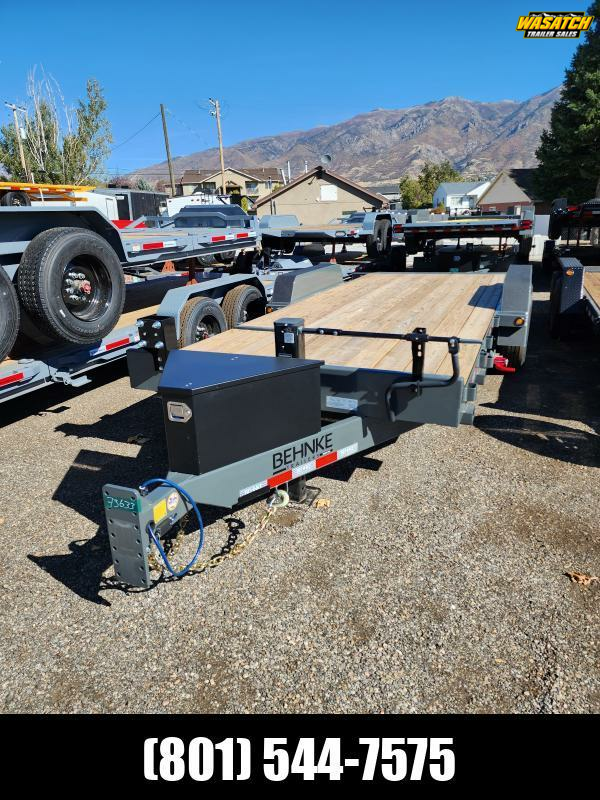 2025 Behnke 20' Tandem Tilt 20K Flatbed Trailer in Layton, UT | Trailer ...
