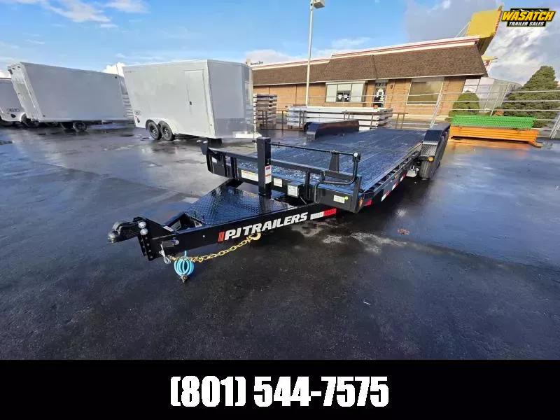 2026 PJ Trailers 24' T6 Triple 21K Tilt Flatbed Trailer in Layton, UT ...