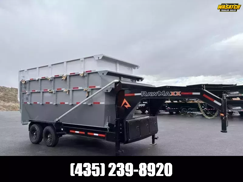 RawMaxx 7X16 RDX ROLL OFF BIN Dump Bin in Hurricane, UT | Trailer Trader