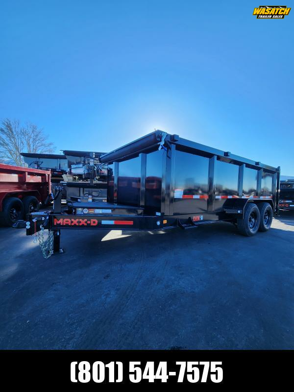 2024 MAXXD 7X16 DJX with 4' Sides Dump Trailer in Layton, UT | Trailer ...