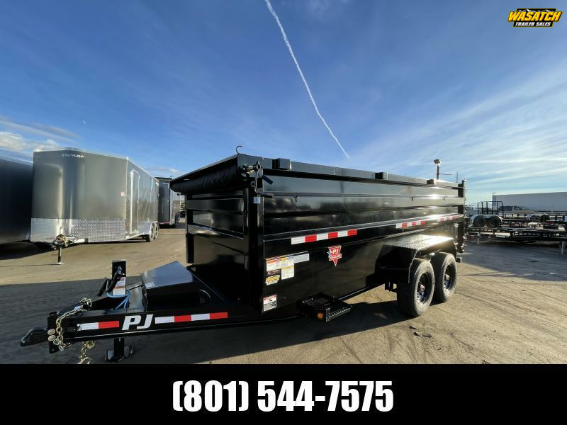 PJ - DX - 7x16 - Tandem 8k - Dump Trailer | Wasatch Trailer Sales ...