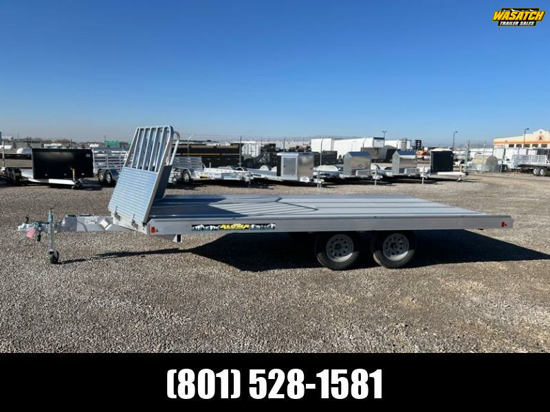 Aluma 8616DH Aluminum Snowmobile Trailer in Springville, UT | Trailer ...