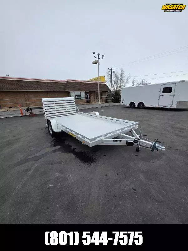 NEW MODEL: 2026 Aluma 8014 TG Utility Trailer in Layton, UT | Trailer ...