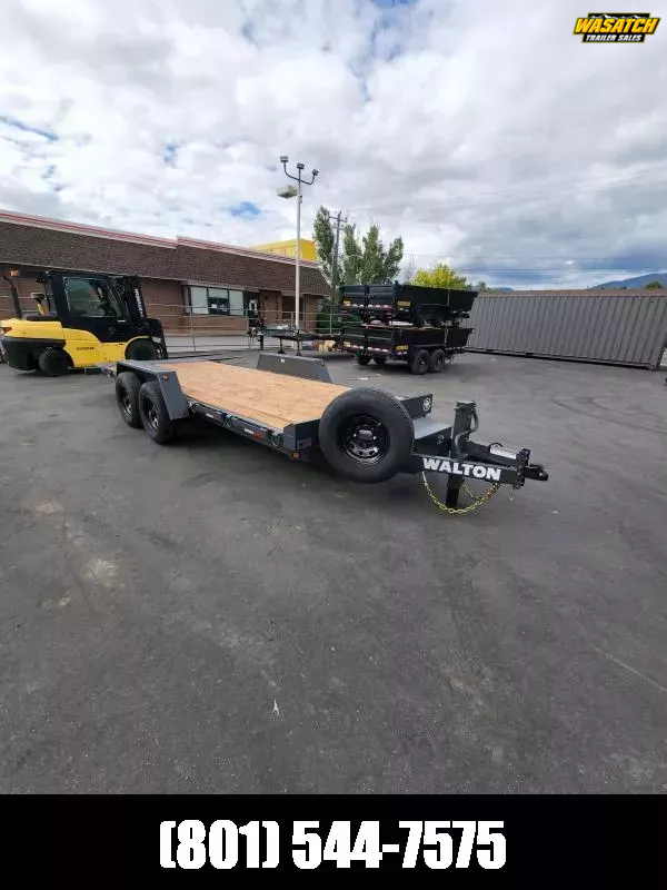 2025 Walton Trailers 7X20 TSX Hydraulic Tilt Flatbed Trailer in Layton ...