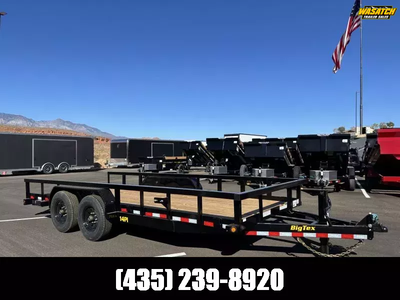 Big Tex Trailers 7X18 14K 14PI HEAVY Equipment Trailer in Hurricane, UT ...