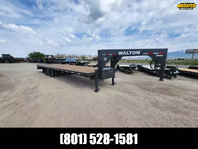 Walton Trailers 8.5x30 FBX Flatbed Extreme Flatbed Trailer in ...