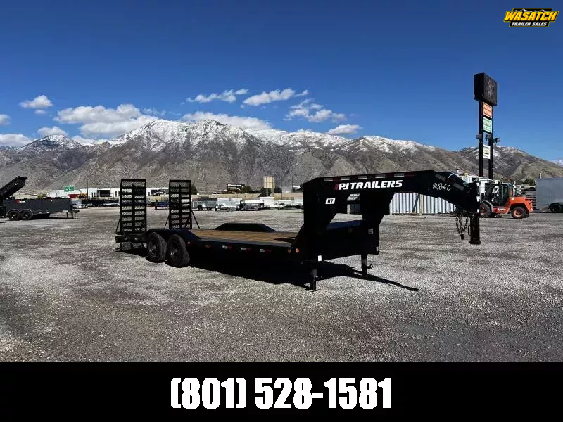 PJ Trailers 8.5x24 10" Pro-Beam™ Super-Wide Equipment (H7) Equipment ...