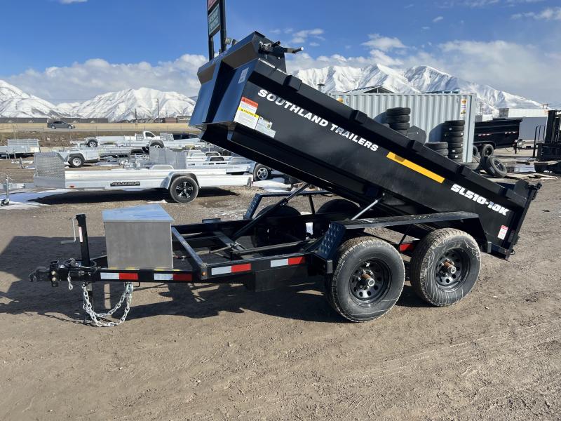 Southland Trailers 5x10 10k Tube Frame Dump Bin | Wasatch Trailer Sales ...