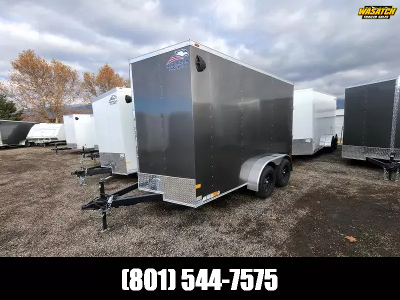 2026 7X12 Arrow Deluxe American Hauler Enclosed Cargo Trailer in Layton ...