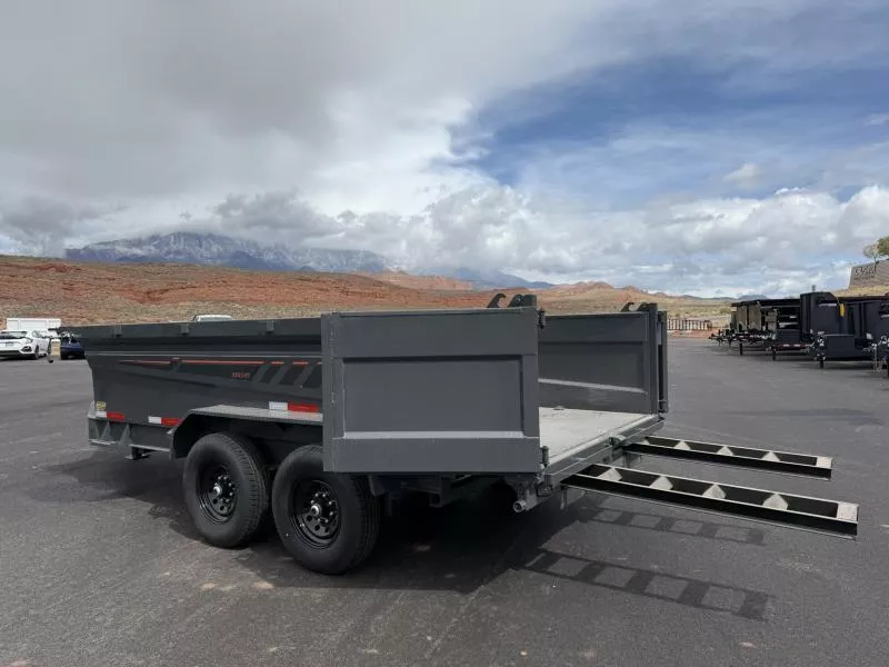 RawMaxx 7x14 GDX General Duty 13lb I-Beam Dump Trailer in Hurricane, UT ...
