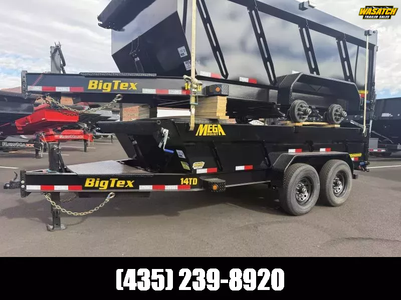 Big Tex Trailers 7X14 15.4K TD HEAVY DUTY TELESCOPIC Dump Trailer in ...