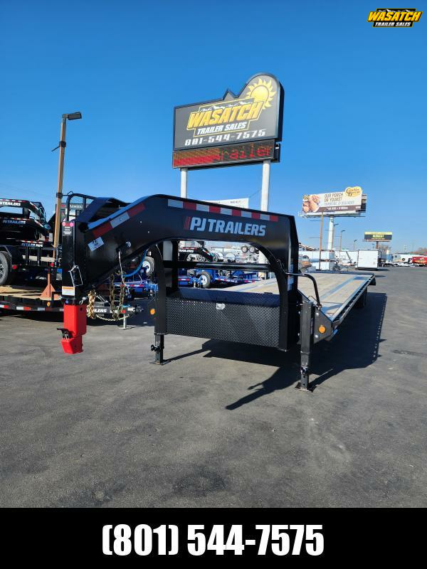 2023 PJ Trailers 40' LS Gooseneck Flatdeck Flatbed Trailer | Wasatch ...