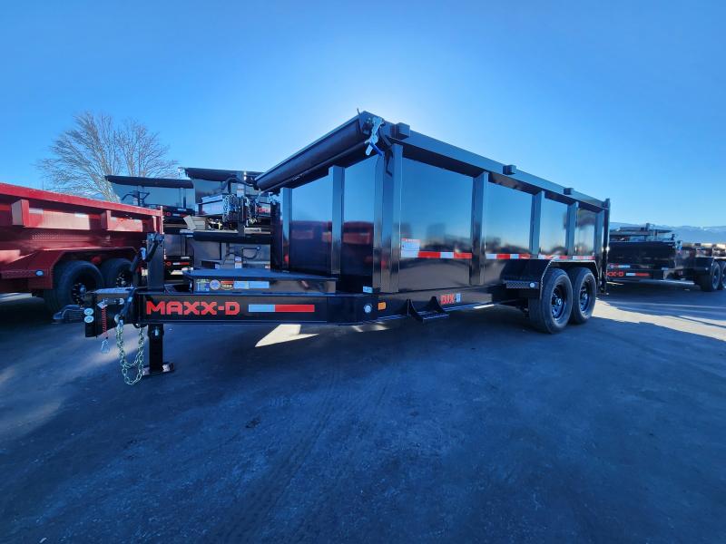 2024 MAXXD 7X16 DJX with 4' Sides Dump Trailer | Wasatch Trailer Sales ...