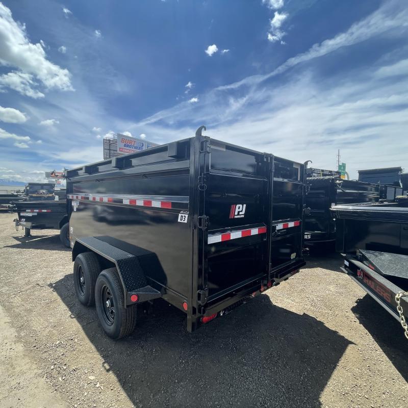PJ - D3 - 6x12 - Tandem 5.2k - 4' Side - Dump Trailer | Wasatch Trailer ...
