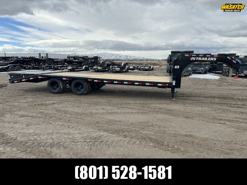 PJ Trailers 8.5x28 Low-Pro Flatdeck With Duals (LD) Flatbed Trailer in ...