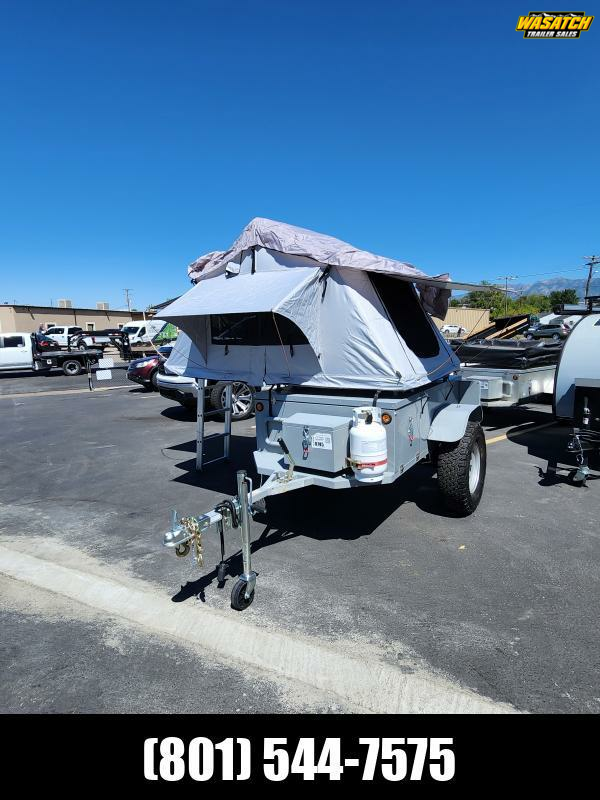 Primo 5x4 Land-Force Canopy Trailer with Lift Kit Cargo / Enclosed ...