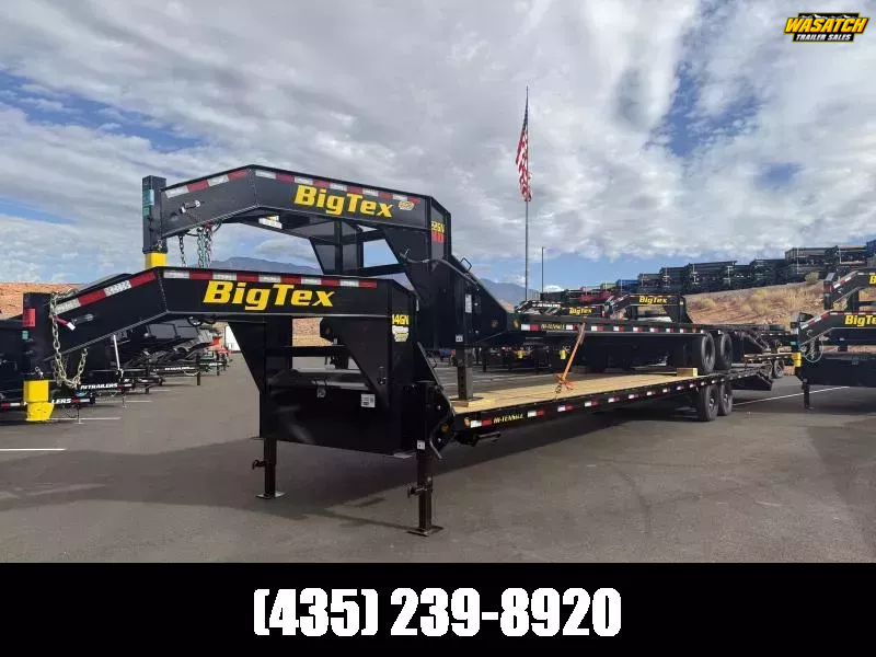 Big Tex Trailers 8.5X40 15.9K 14GN SINGLE WHEEL Flatbed Trailer in ...