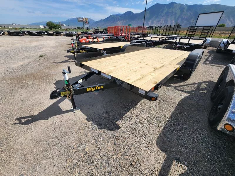 Big Tex Trailers 7x16 60EC Economy Tandem Axle Car Hauler Utility ...