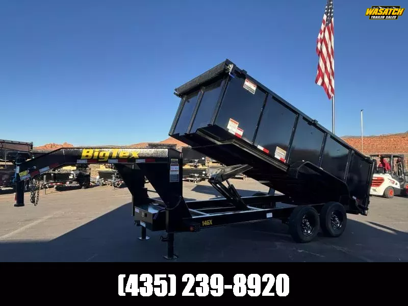 Big Tex Trailers 7X16 15.9K 14GX GN Dump Trailer in Hurricane, UT ...