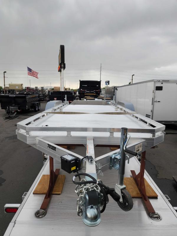 2023 Aluma 7818 TA Utility Trailer | Wasatch Trailer Sales | Layton ...
