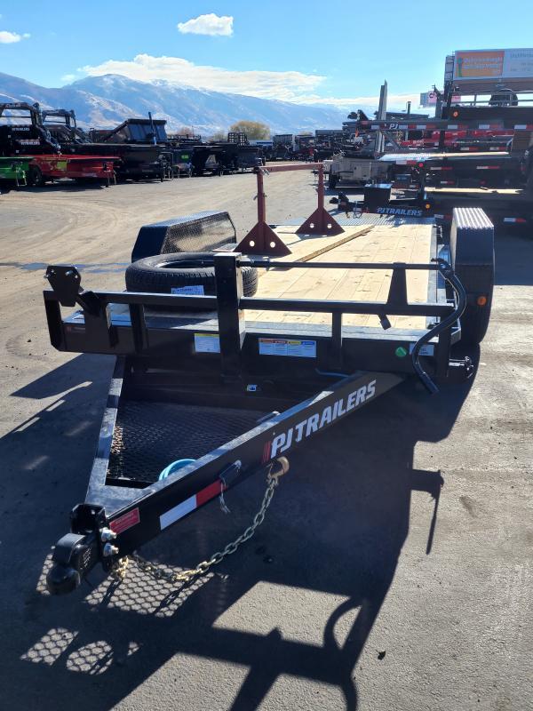 2022 PJ Trailers 16' T6 Tilt Flatbed Trailer | Wasatch Trailer Sales ...