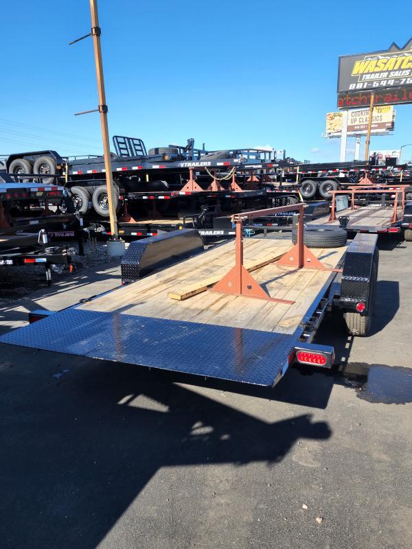 2022 PJ Trailers 16' T6 Tilt Flatbed Trailer | Wasatch Trailer Sales ...