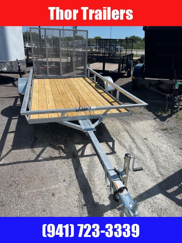 IN STOCK! GALVANIZED 5X10 Utility Trailer with Ramp! GREAT FOR THE POOL ...