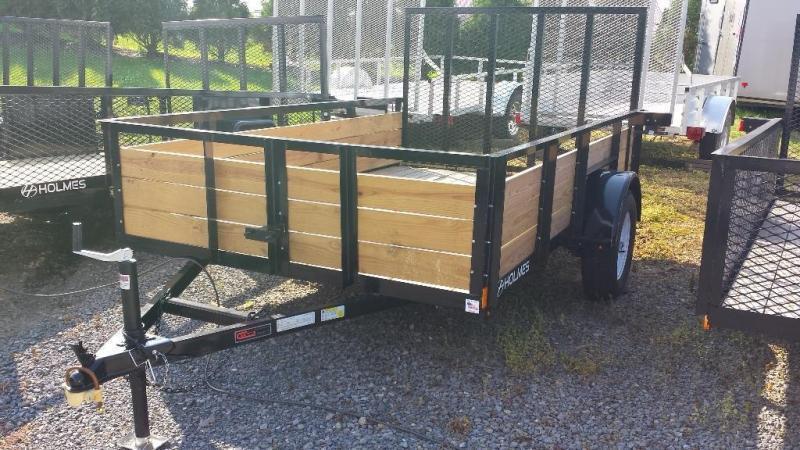 2019 Holmes 6-4x10 Wood Side Utility Trailer in Muncy, PA | Trailer Trader