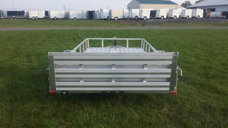 2020 Stealth Trailers 6-5x14 Alum Open Deck Rail Utility Trailer in ...