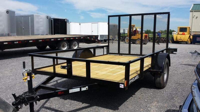 2019 Holmes 6-4x10 Open Side Rail Utility Trailer in Muncy, PA ...